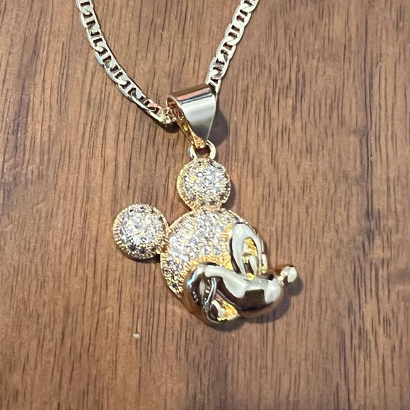 Jewelry | Gold Plated Mickey Mouse Chain | Poshmark
